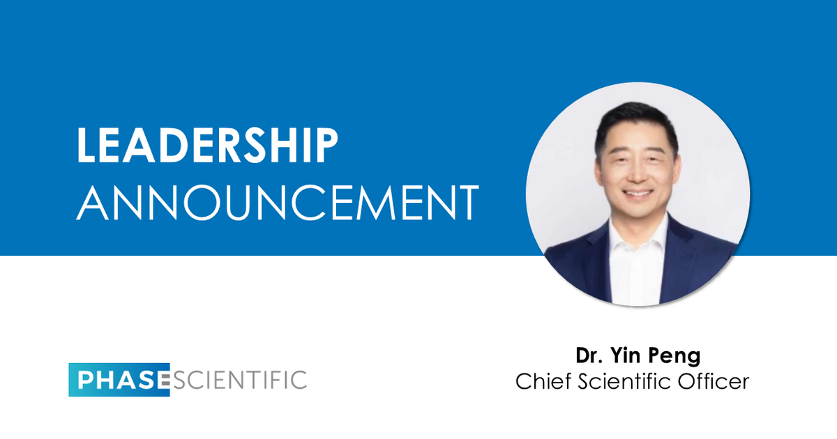 Former Abbott China R&D Head Joins PHASE Scientific as Chief Scientific ...